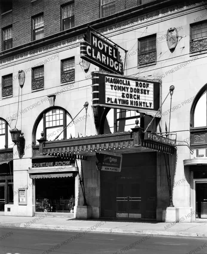 Don Newman Photos - Claridge Hotel, exterior